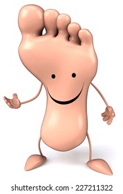 Fun Foot Stock Illustration 210609922 | Shutterstock