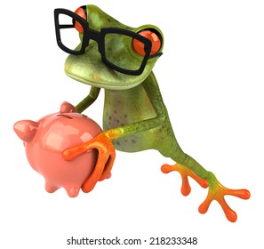 Fun Frog Stock Illustration 218233348 | Shutterstock