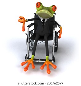 46 imagens de Frog wheelchair Imagens, fotos stock e vetores | Shutterstock