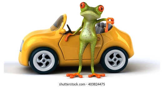 784 Frog Driving Images, Stock Photos & Vectors | Shutterstock