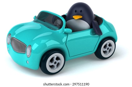 1,120 Penguin in a car Images, Stock Photos & Vectors | Shutterstock