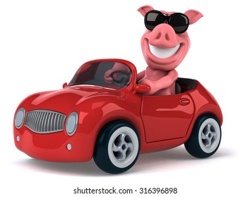 502 Pig driving car Images, Stock Photos & Vectors | Shutterstock