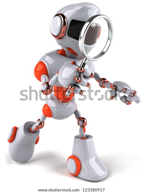 Fun Robot Stock Illustration 123380917 Shutterstock