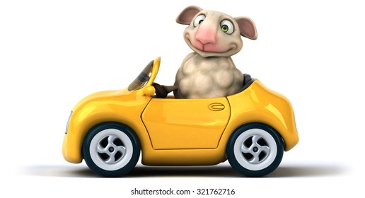 535 Sheep driving car Images, Stock Photos & Vectors | Shutterstock