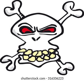 Funny Skull Stock Illustration 316336223 | Shutterstock