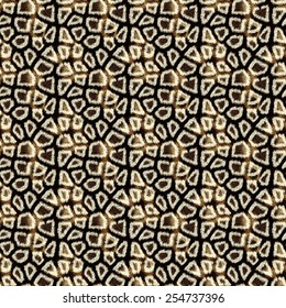 Fur Background Geometric Pattern Seamless Tiling Stock Illustration ...