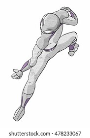 Future Hero Stock Illustration 478233067 | Shutterstock