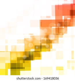 Yellow Square Abstract Background Stock Illustration 117556000