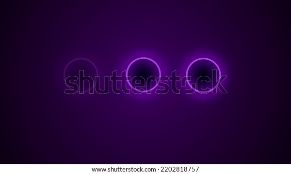 Futuristic Hightech Modern Loading Circle Animation Stock Illustration ...