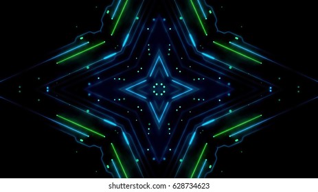 Futuristic Lights Stock Illustration 628734623 | Shutterstock
