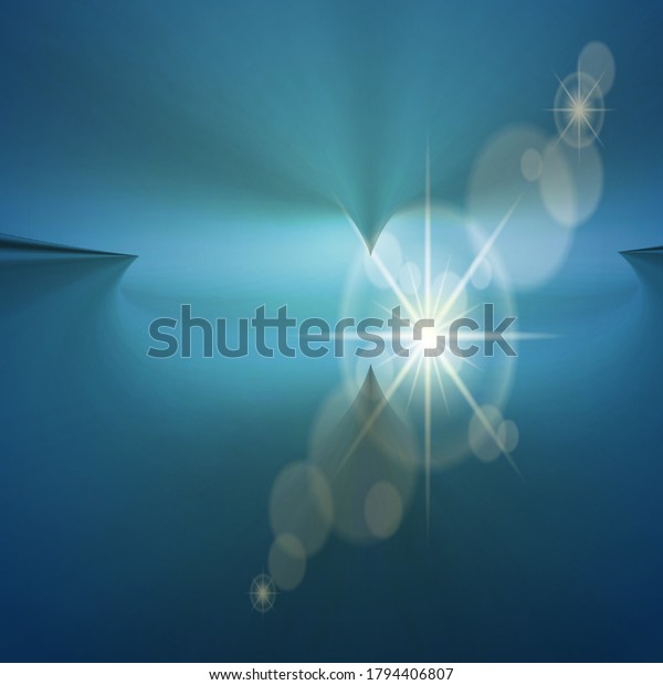 Futuristic New World Landscape Based On Stock Illustration 1794406807 ...