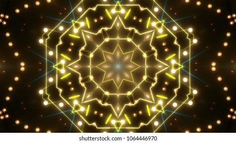 Futuristic Party Lights Background Stock Illustration 1064446967 ...