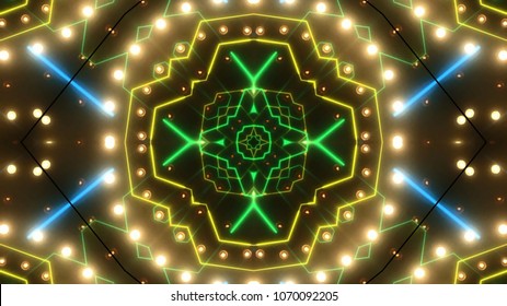 Ilustrasi Stok Futuristic Party Lights Background 1070092205 | Shutterstock