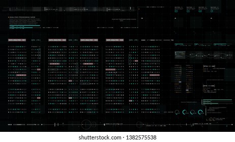 Ilustrasi Stok Futuristic Source Code Digital Data Telemetry 1382575544 | Shutterstock