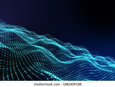 Futuristic Technology Web Background 3dcg Stock Illustration 1882409188 ...