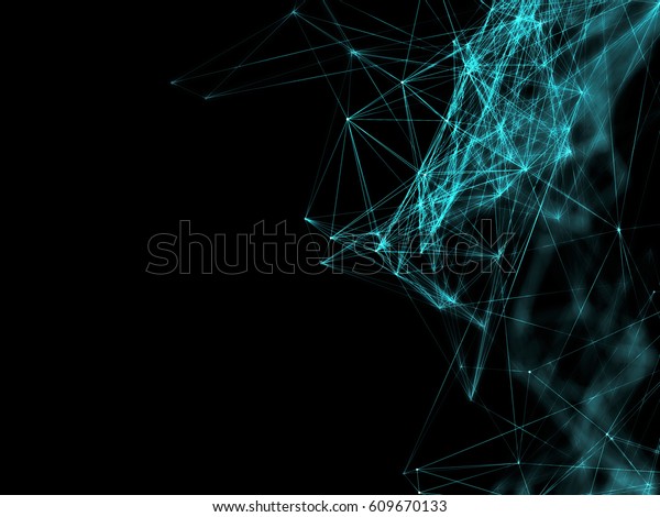 Futuristic Virtual Background Digital Networking Concept Stock ...