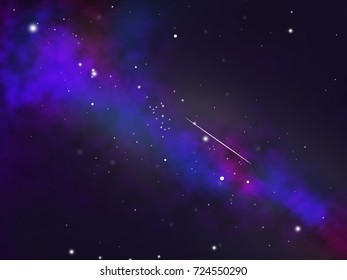Galaxy Stock Illustration 724550290 | Shutterstock