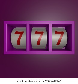 Gamble Machine 777 Stock Illustration 202268374 | Shutterstock