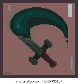 Game Pixel Art Attack Icon 스톡 일러스트 1409935187 | Shutterstock