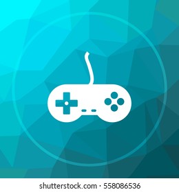 Gamepad Icon Gamepad Website Button On Stock Illustration 558086536 ...