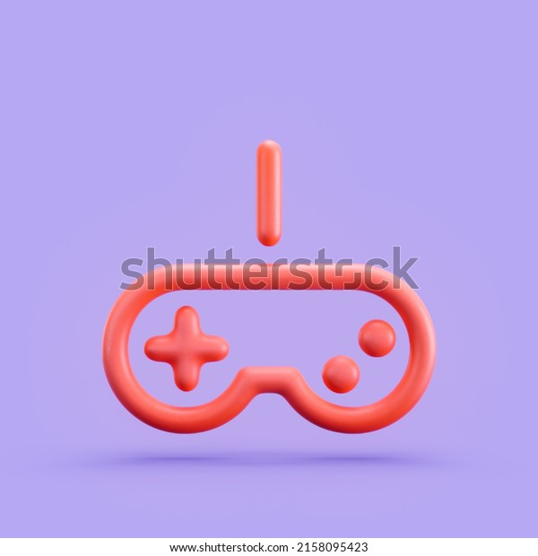 Gaming 3d Icon Console Controller Icon 库存插图 2158095423 | Shutterstock