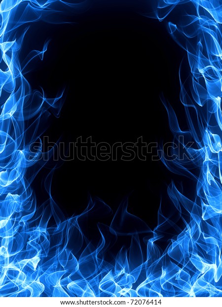 Gas Fire Flame Frame Stock Illustration 72076414 | Shutterstock