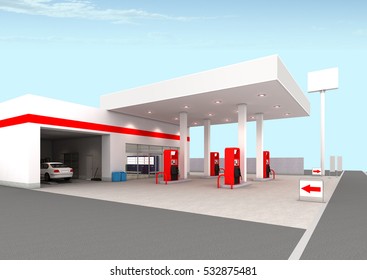 Gas station render : 5 020 images, photos et images vectorielles de ...