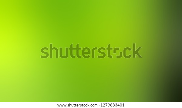 Gaussian Gradient Document Bright Yellow Green Stock Illustration ...