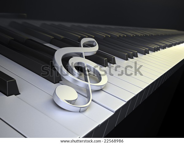 Gclef Symbol Stock Illustration 22568986