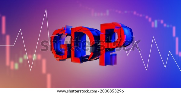 Gdp Logo Destruction Effect Breaking Letters Stock Illustration 2030853296