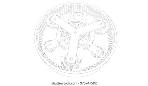 Hand Ring Logo Label Badge Sign Stock Vector (Royalty Free) 1569019786