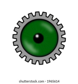 Gear Eye Stock Illustration 1965614 | Shutterstock