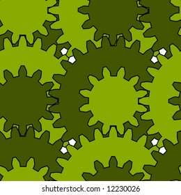 Gear Mesh Pattern Seamless Stock Illustration 12230026 | Shutterstock