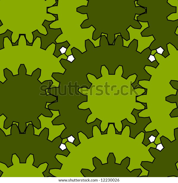 Gear Mesh Pattern Seamless Stock Illustration 12230026 | Shutterstock