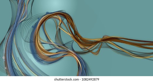 Generative Abstract Art Stock Illustration 1082492879 | Shutterstock