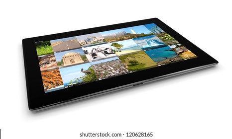 Sample Software Viewing Editing Photos On Stock Photo 2198994591 ...