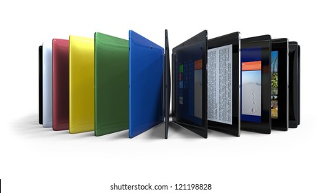Generic Tablets Stock Illustration 121198828