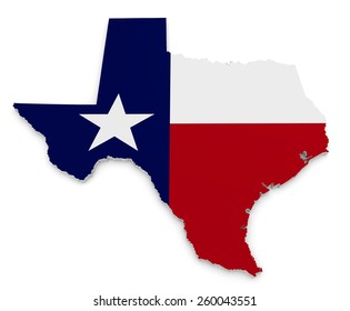 Geographic Border Map Flag Texas Lone Stock Illustration 260043551 ...