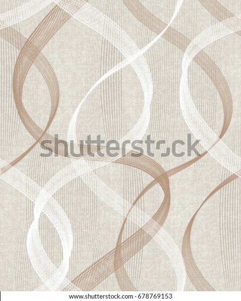 Geometric Abstract Pattern Seamless Backgroundgraphic Modern 库存插图 678769153