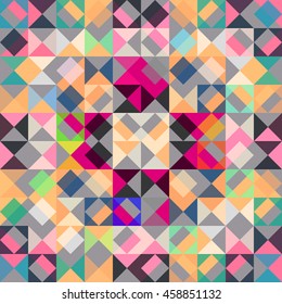 Triangle Pixel Pattern Stock Illustration 399032017