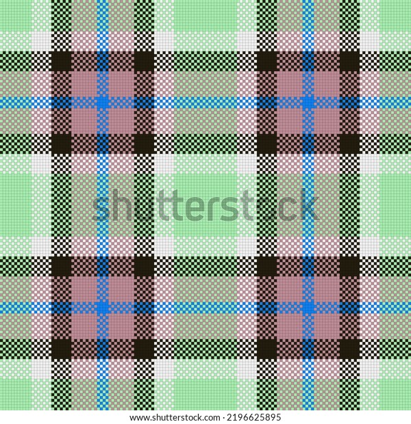 Geometric Checked Repeated Design Idea Texture Stock Illustration ...