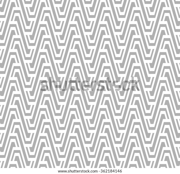 Geometric Pattern By Stripes Seamless Background Stock Illustration ...