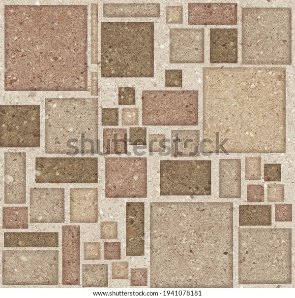 Geometric Pattern Granite Stone Effects Looks Stock Illustration ...
