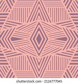 Geometric Pattern Line Textile Ethnic Stock Illustration 2126777045 ...