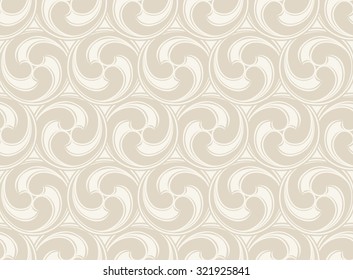 Geometric Pattern Seamless Background Beige Texture Stock Illustration ...