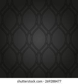 Geometric Pattern Seamless Dark Background Abstract Stock Illustration ...