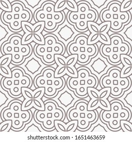 Geometric Pattern Seamless Texture Grey Color Stock Illustration ...