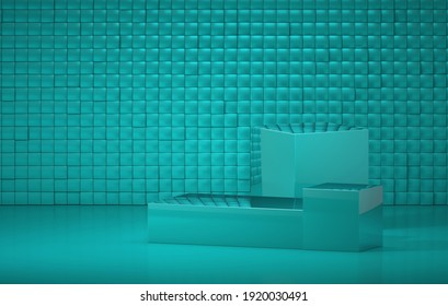 Geometric Plane Design 3d Rendering Scene Stock Illustration 1920030491 ...