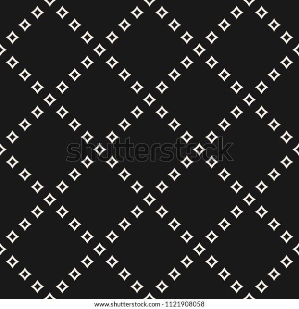 Geometric Seamless Pattern Diamond Shapes Outline Stock Illustration ...