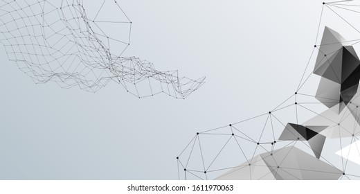 Geometric Technology Texture Poster Background Material Stock ...